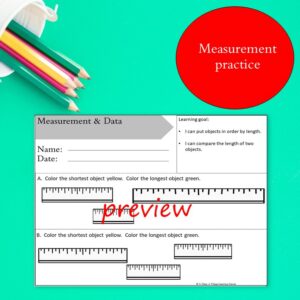 Kindergarten Math | Measurement and Data | Made By Teachers