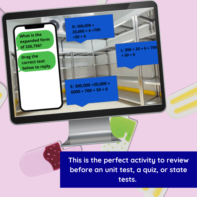 4th Grade Place Value Math Review Activity- Escape Room | Made By Teachers