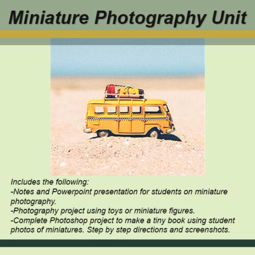 Miniature Photography Toy Unit, Miniature Book, Photo Assignment, high ...