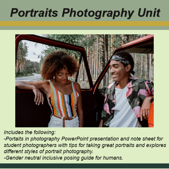 Portrait Unit, Photography, Gender Neutral Inclusive Posing Guides ...