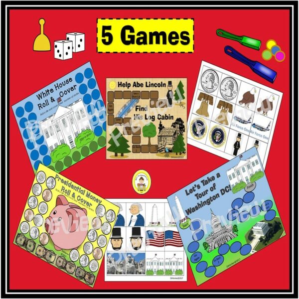 Presidents Day Speech Therapy Printable Pack | Made By Teachers