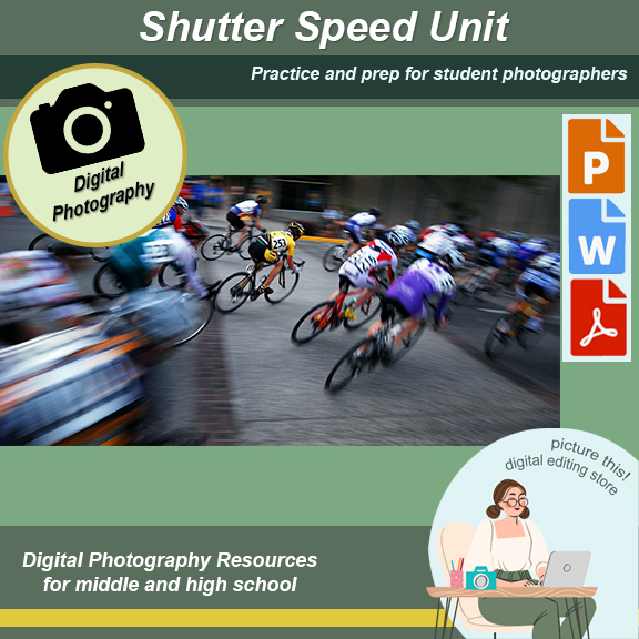 Shutter Speed Presentation, Notes, Activity, High School Middle School ...