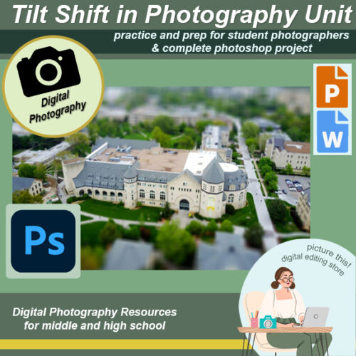 Tilt Shift Miniature Effect Digital Photography High School Photoshop ...