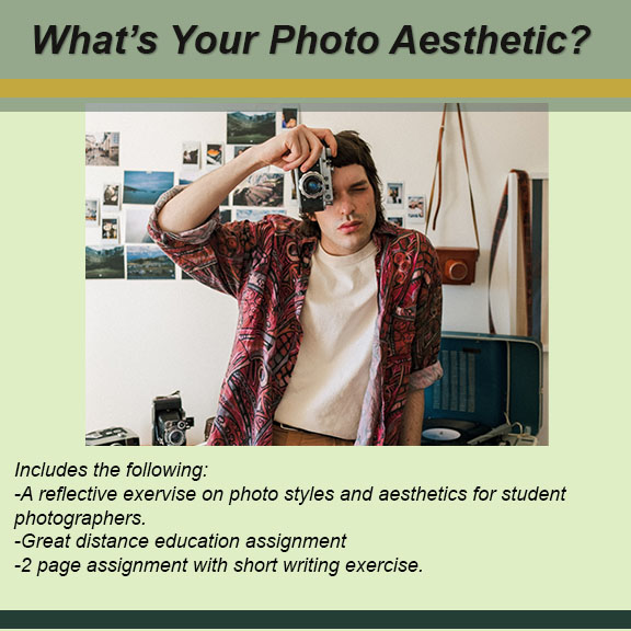 What's Your Photographic Aesthetic? Snow Day/ Distance Ed, Writing ...