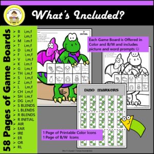 Dinosaur Speech Therapy Articulation | Made By Teachers