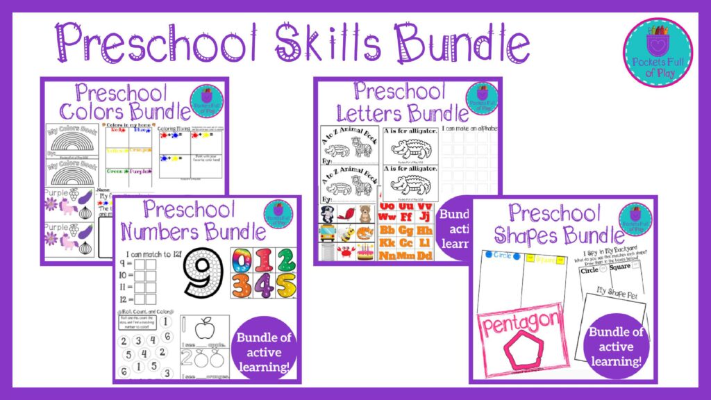 Preschool Skills Bundle | Made By Teachers