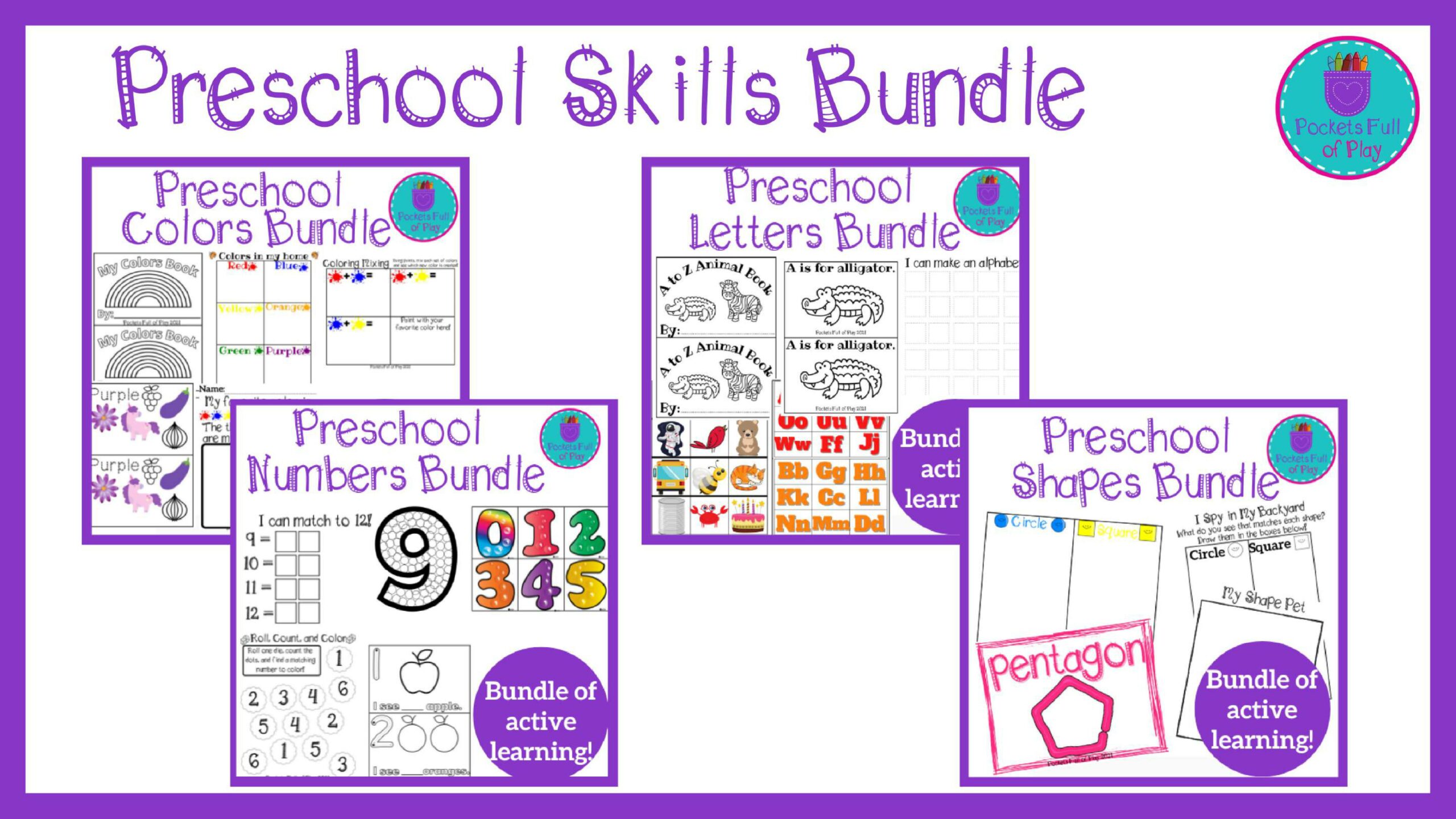 Preschool Skills Bundle | Made By Teachers