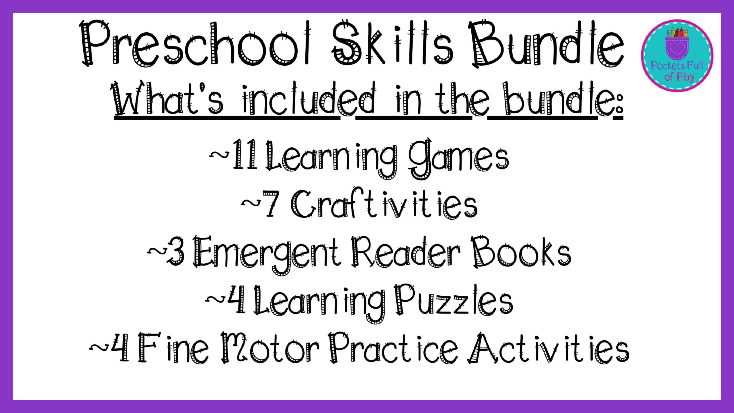 Preschool Skills Bundle | Made By Teachers