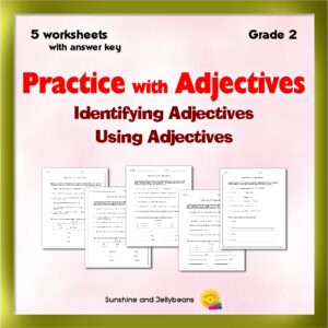 Adjectives and Adverbs - Grade 2 - BUNDLE - 31 easy-to-use Worksheets ...
