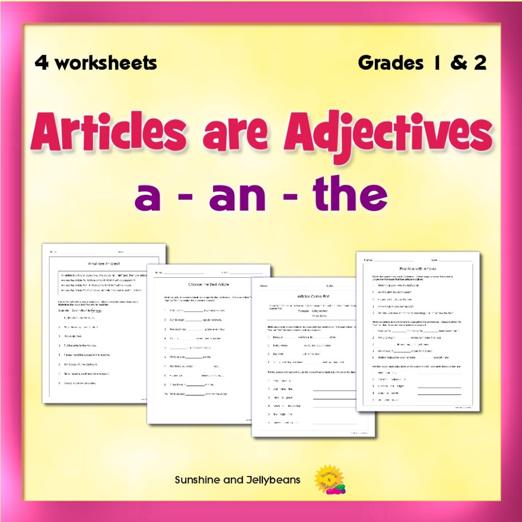 Adjectives and Adverbs - Grade 2 - BUNDLE - 31 easy-to-use Worksheets ...