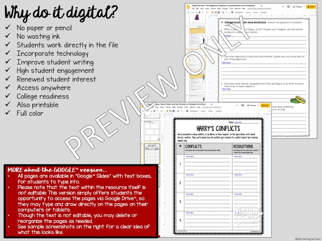 Freckle Juice Novel Study Unit | Comprehension with Activities and ...