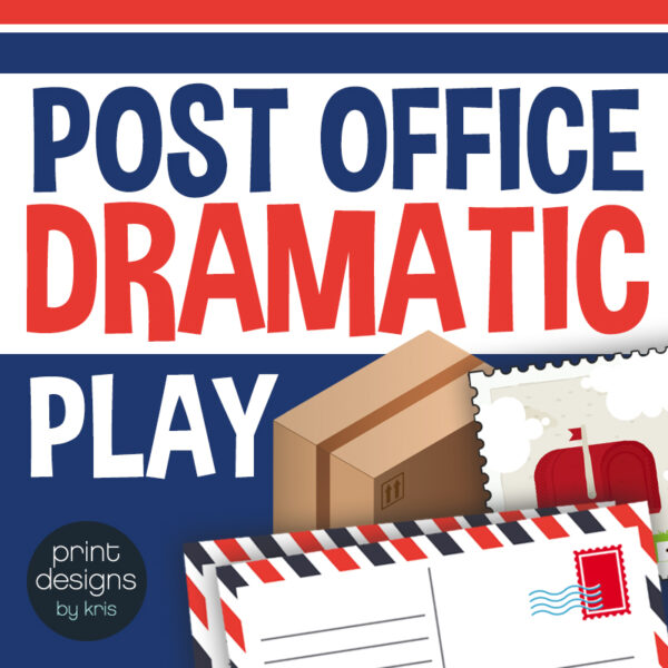 Dramatic Play Post Office - Preschool and Kindergarten Post Office Play ...
