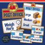 Dramatic Play Post Office - Preschool and Kindergarten Post Office Play ...