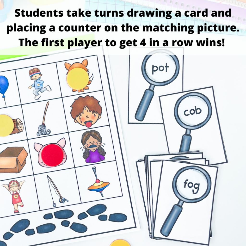 CVC Words - Word Detective Games for Literacy Centers | Made By Teachers