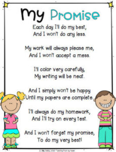 Back to School Poems and Writing Activities, First Day of School ...