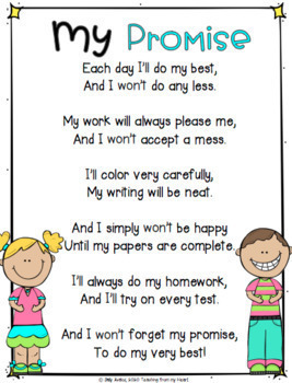 Back to School Poems and Writing Activities, First Day of School ...