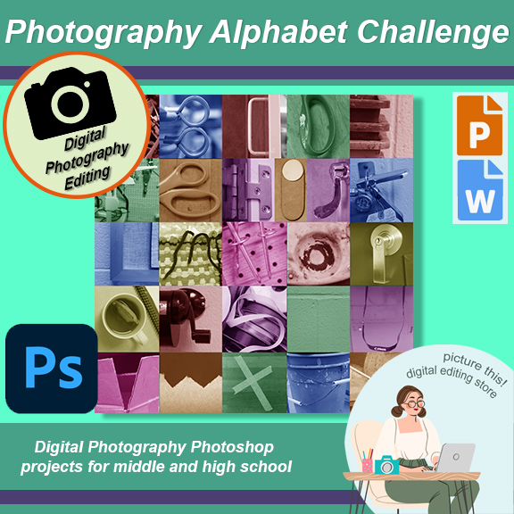 Photography Digital Alphabet Assignment + Project & distance version ...