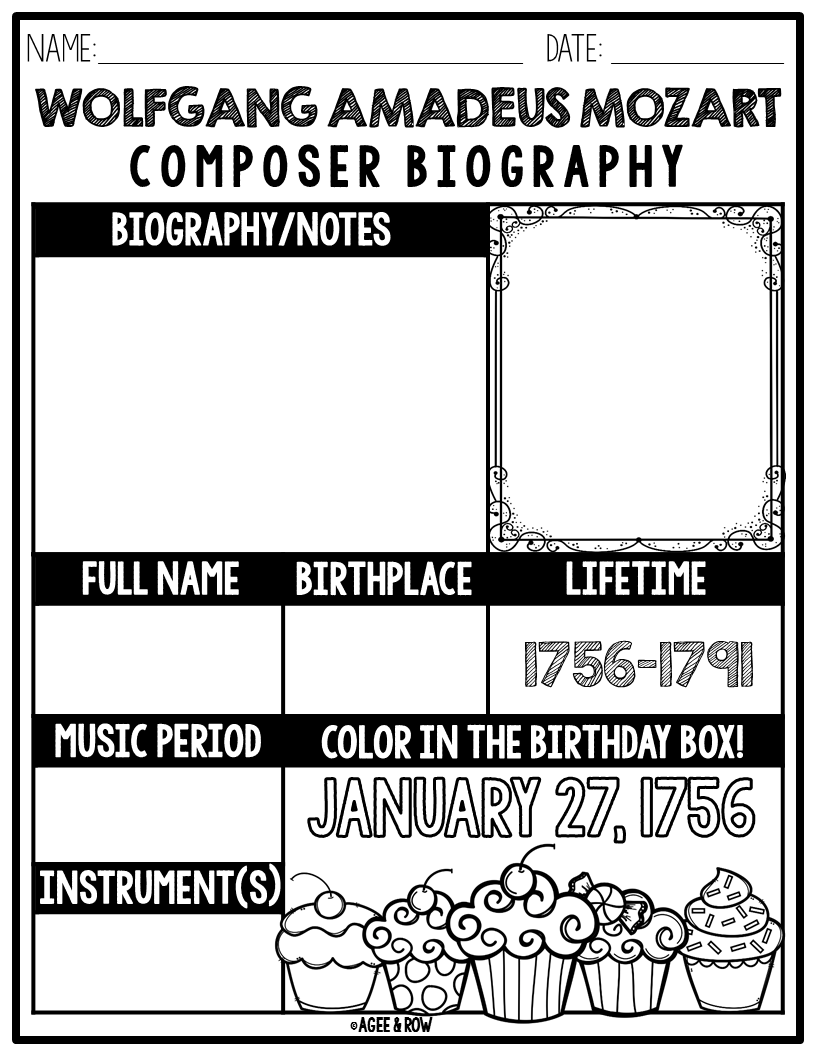 Wolfgang Amadeus Mozart Classical Music | Social-Emotional Listening ...