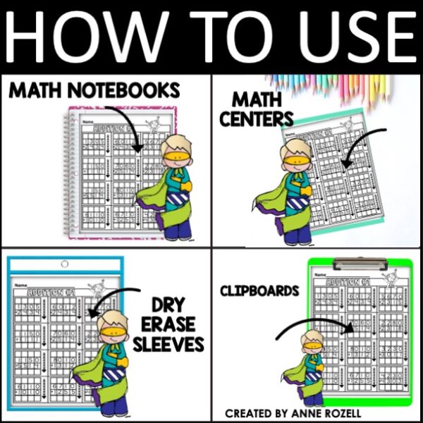4 Digit Addition No Regrouping Worksheets | Made By Teachers