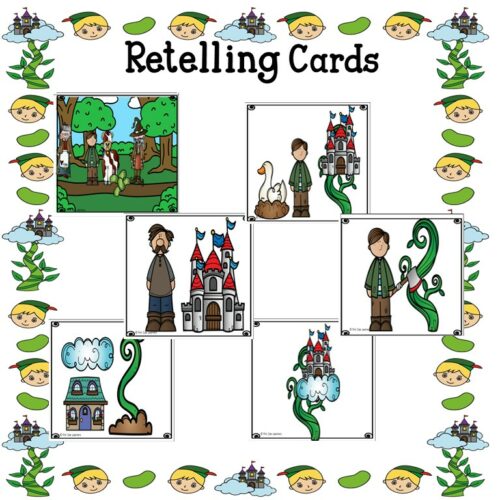 Jack and the Beanstalk | Activities | Sequencing Retelling Characters ...