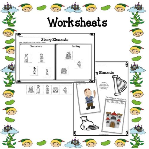 Jack and the Beanstalk | Activities | Sequencing Retelling Characters ...