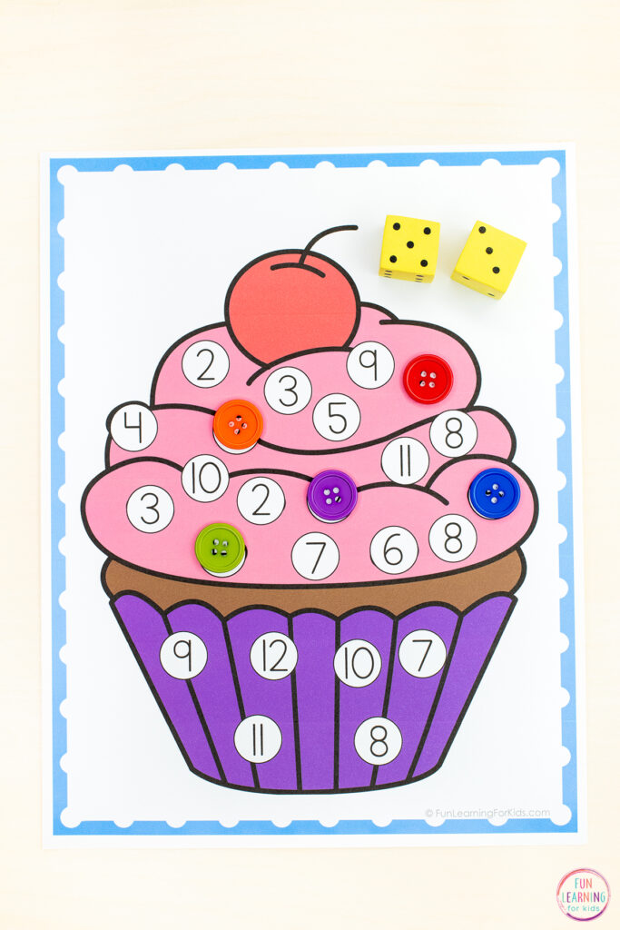 Number Mats and Number Worksheets - NO PREP Number Sense Activities ...