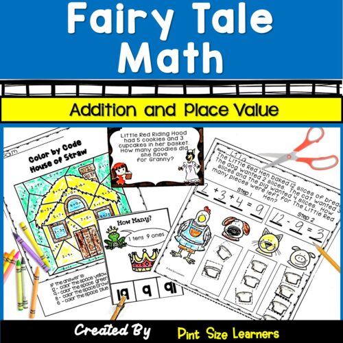 Fairytale Math | Addition | Place Value | Kindergarten and First | Made ...