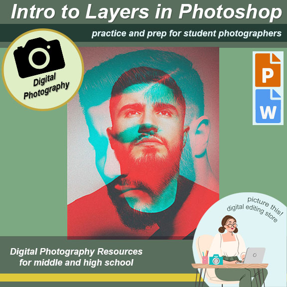 Intro to Layers, Notes, PowerPoint, Photoshop Photography High Middle ...