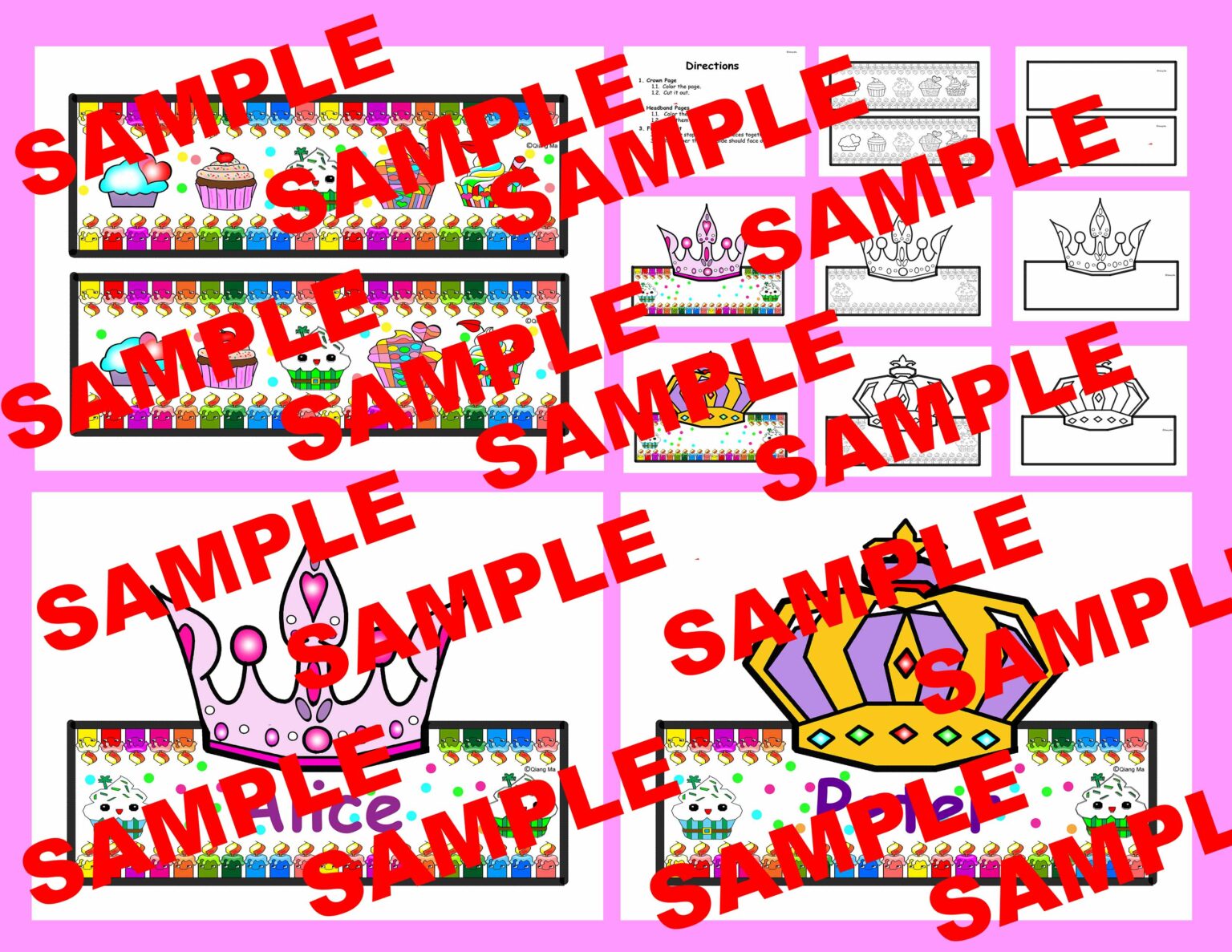 Headband Bundle 4 in 1 | Made By Teachers