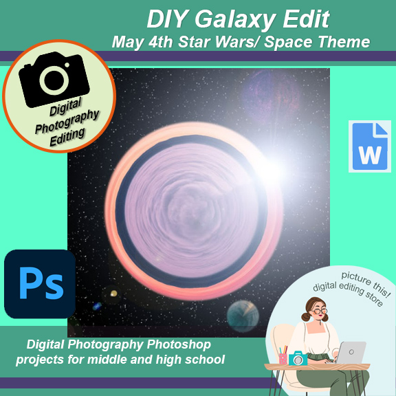 May the Fourth 4th Star Wars Create a Galaxy Edit Graphics Photoshop ...