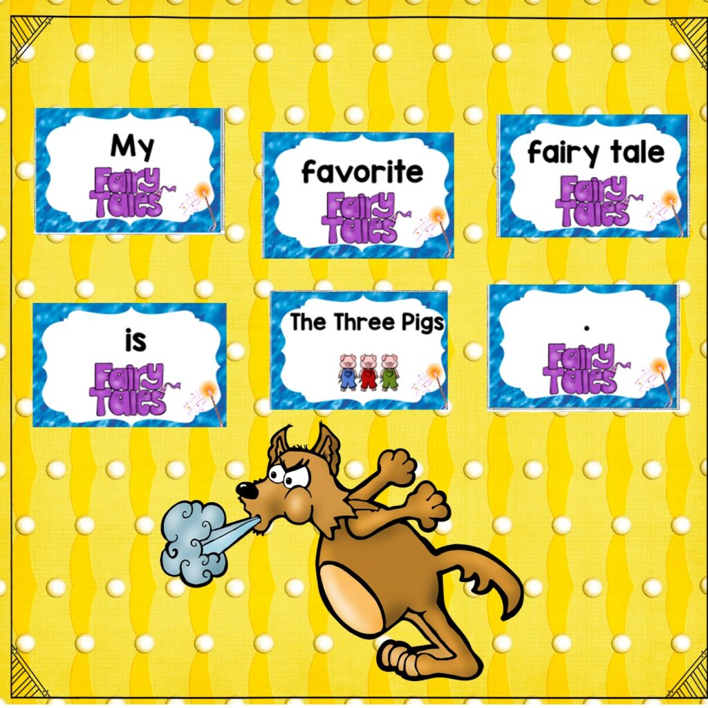 Scrambled Sentences | Building Sentences | Fairy Tales | Made By Teachers