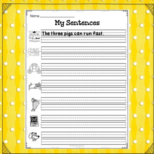 Scrambled Sentences | Building Sentences | Fairy Tales | Made By Teachers