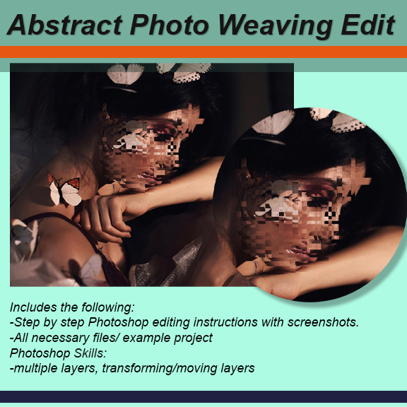 Photo Weaving Weave Abstract Edit, Photoshop Digital Lesson Sub Plan ...