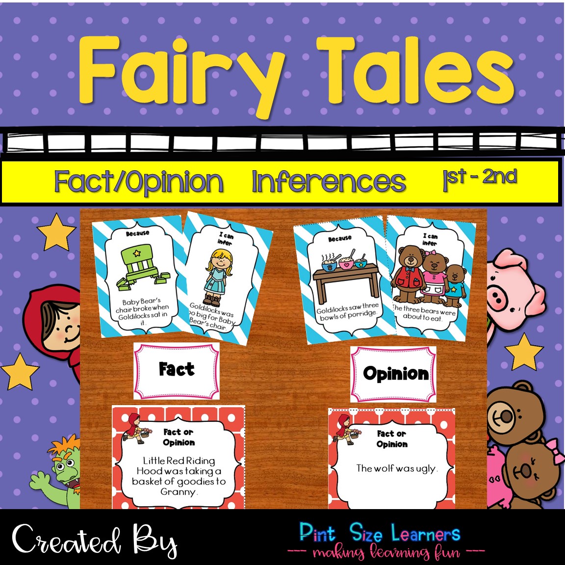 Fairy Tale | Fact and Opinion | Inferencing | Comprehension | Made By ...