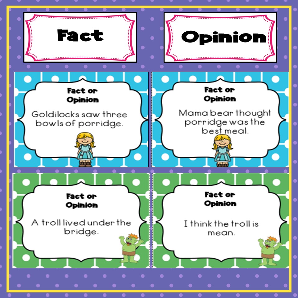 Fairy Tale | Fact and Opinion | Inferencing | Comprehension | Made By ...
