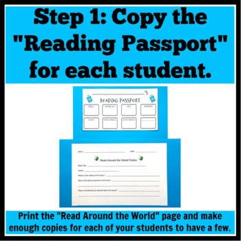 Read Around the World May Reading Challenge with Passport | Made By ...