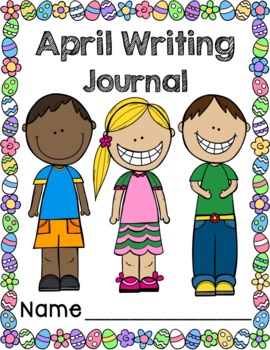 DIGITAL & Print April Monthly Writing, Journal Writing, Spring Writing ...