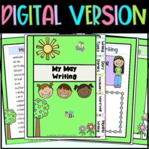 DIGITAL & Print MAY Monthly Writing, Journal Writing, Mother's Day ...