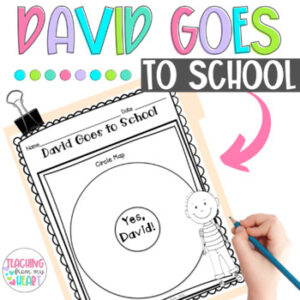 DIGITAL David Goes to School Book Study, Back to School, Classroom ...