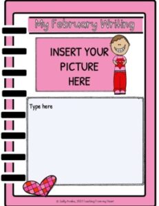 February Monthly Writing Journal Prompts Google Slides, Valentine's Day ...