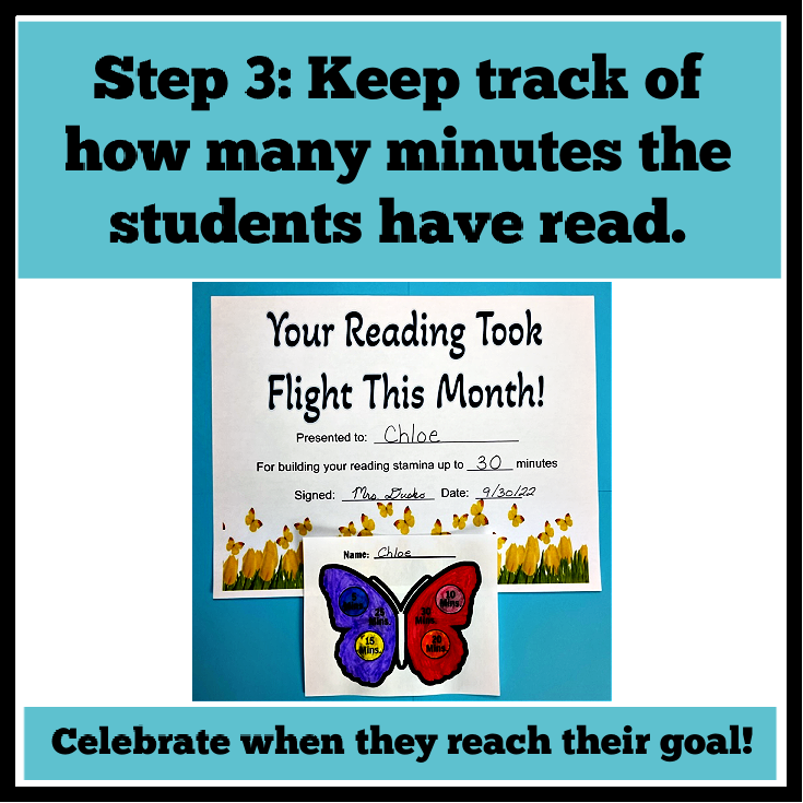 September Reading Challenge to Build Reading Stamina | Made By Teachers
