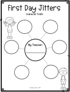 First Day Jitters Back to School Activities Google DIGITAL & Printable ...