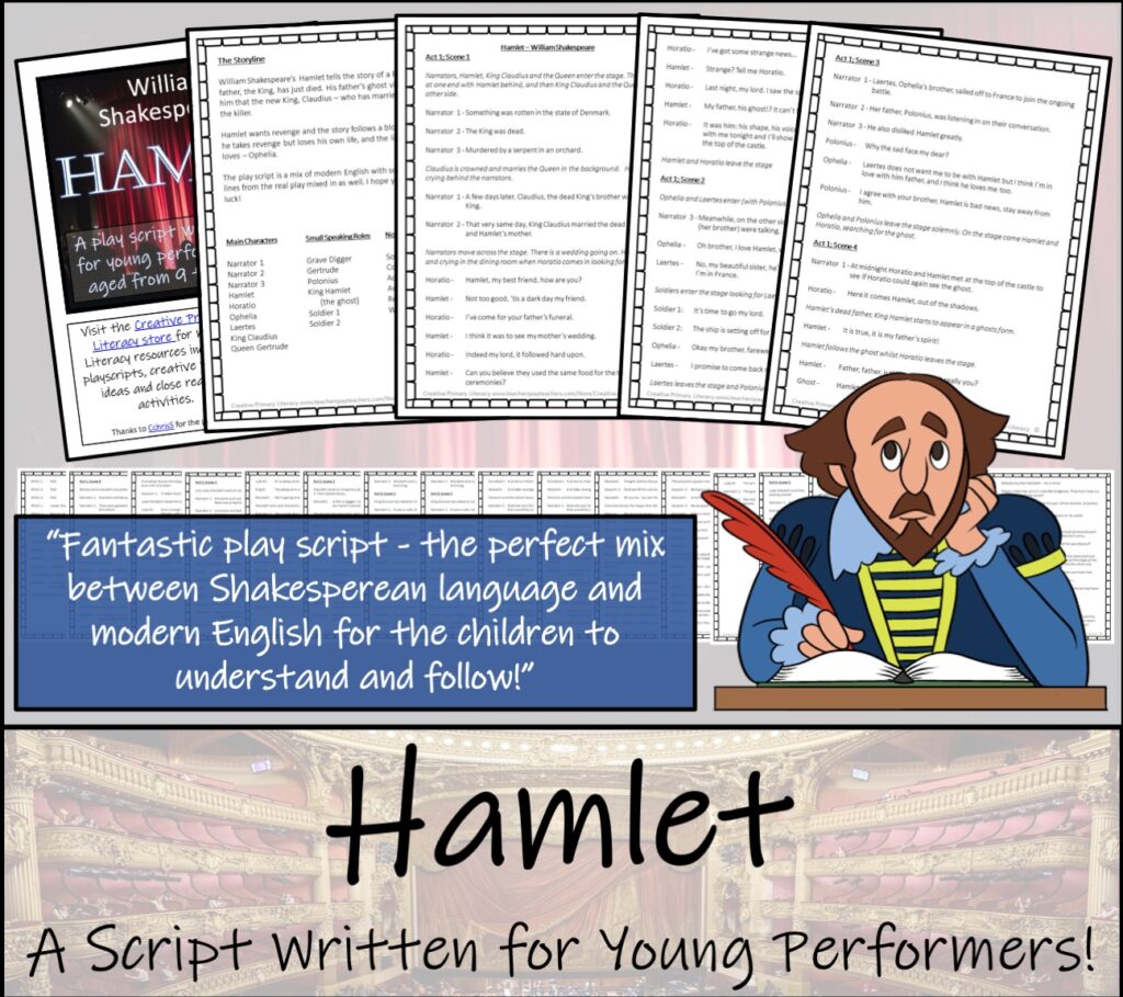 Hamlet | A Play Script for Young Performers | Made By Teachers