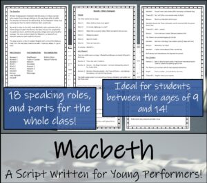 Macbeth | A Play Script for Young Performers | Made By Teachers