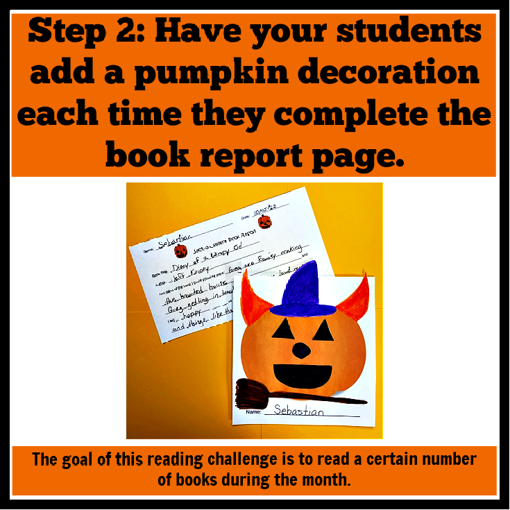 October Pumpkin Decorating Reading Challenge to Improve Comprehension ...