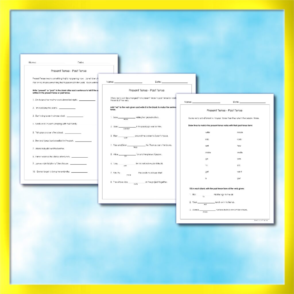 Grade 1 - Grammar BUNDLE - 64 Worksheets - Nouns Verbs Articles ...