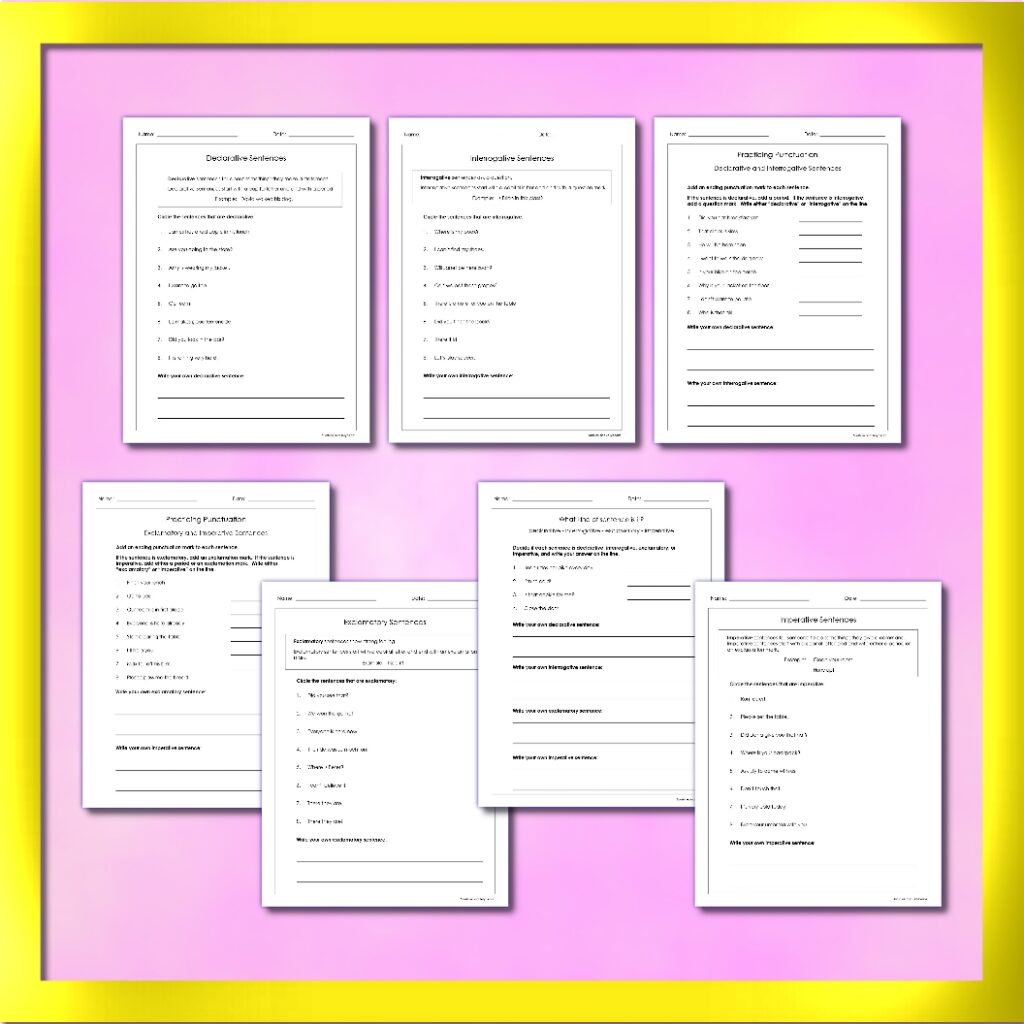 Grade 1 - Grammar BUNDLE - 64 Worksheets - Nouns Verbs Articles ...