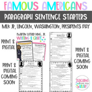 Martin Luther King Jr., Presidents' Day, Black History Month Paragraph ...