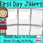 First Day Jitters Writing Activity for Back to School, Digital ...