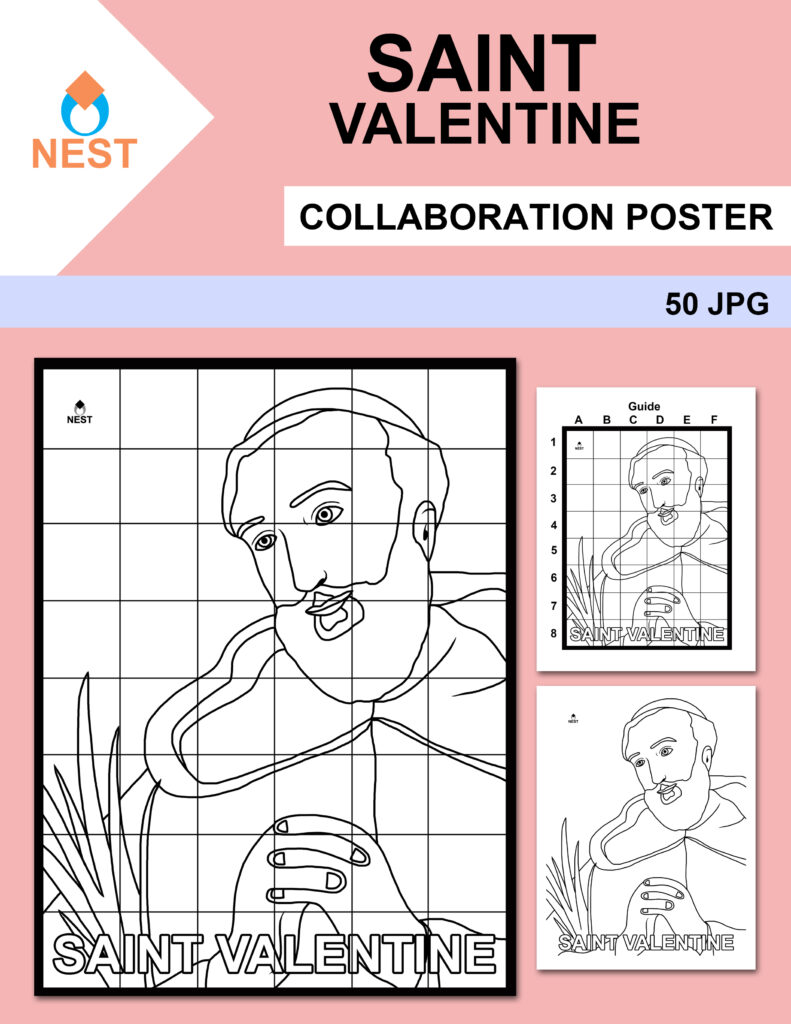 Valentine's Day Teddy Bear Collaboration Poster | Made By Teachers
